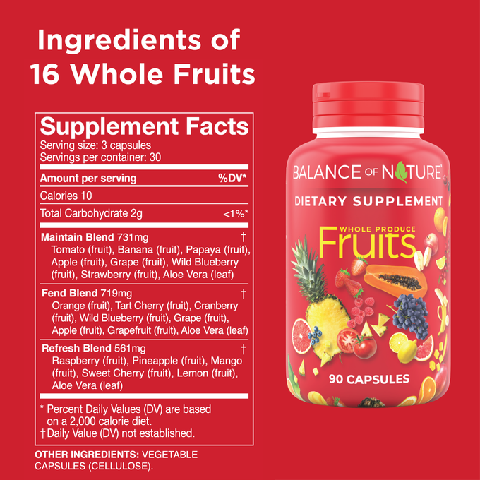 Fruits Supplement – Balance of Nature