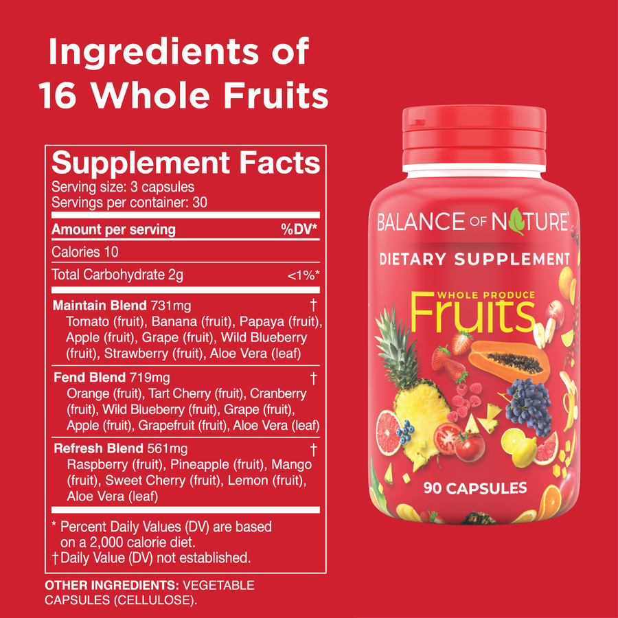 Fruits Supplement – Balance of Nature