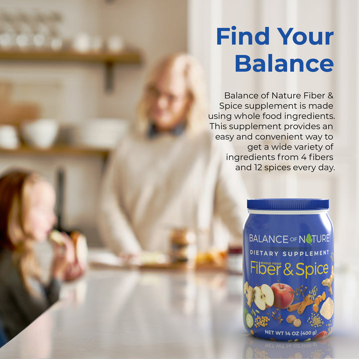 Fiber & Spice Supplement – Balance of Nature