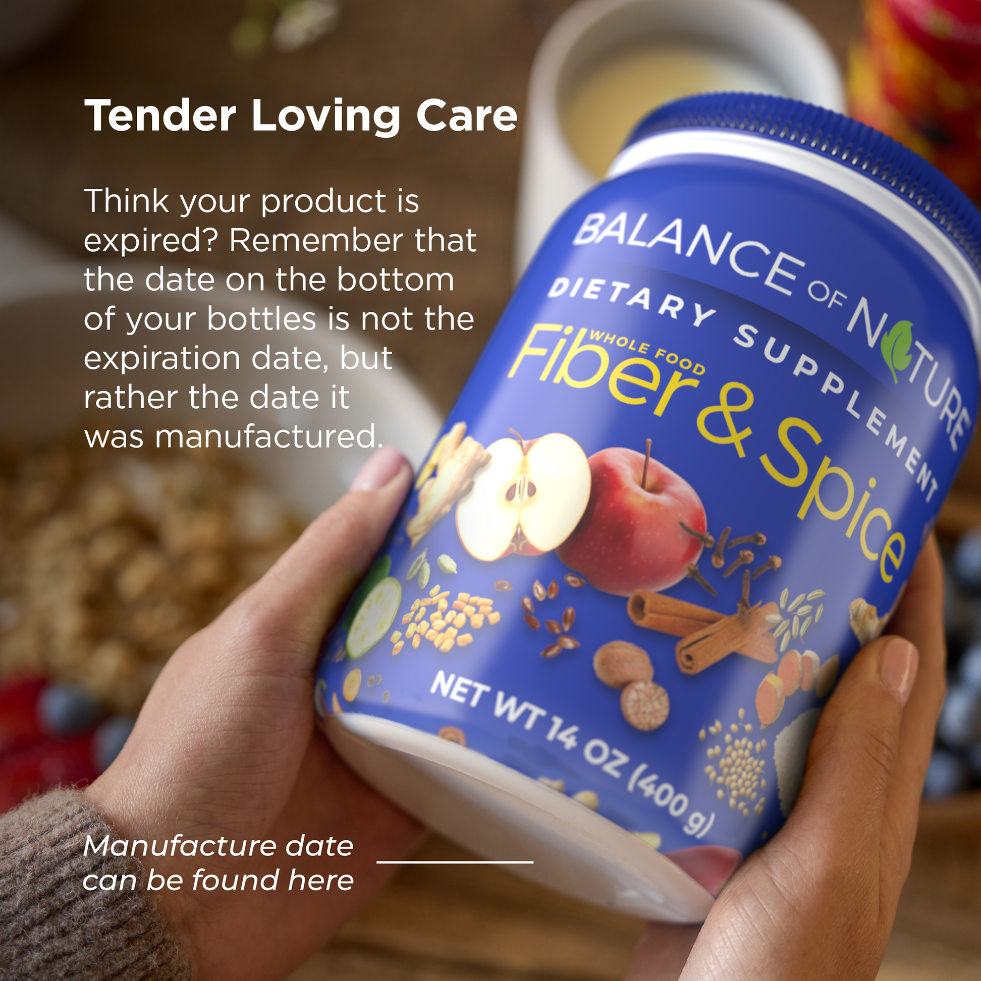 Fiber & Spice Supplement – Balance of Nature